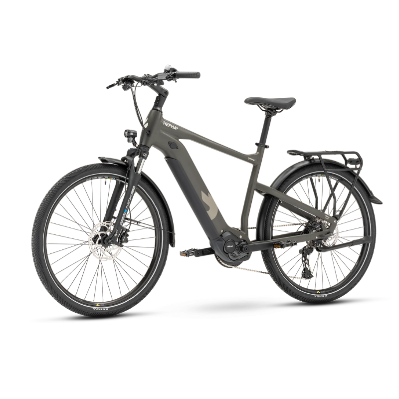 Vélo électrique Hepha Trekking 7 Long Range High Taille du cadre - Vélo ...